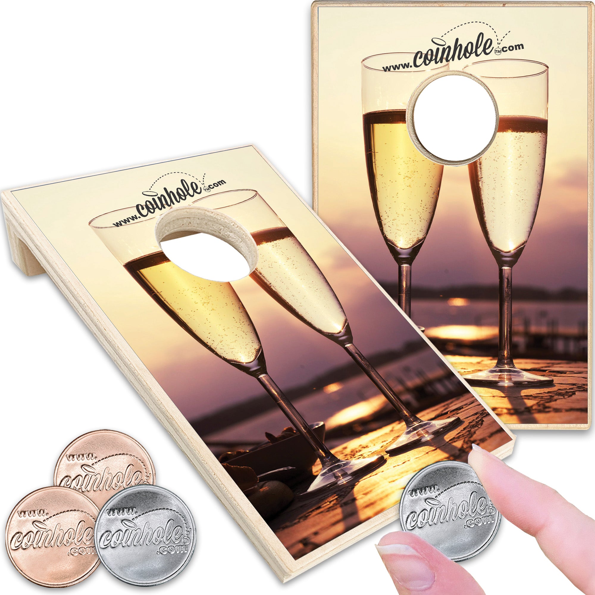 Champagne Coinhole®