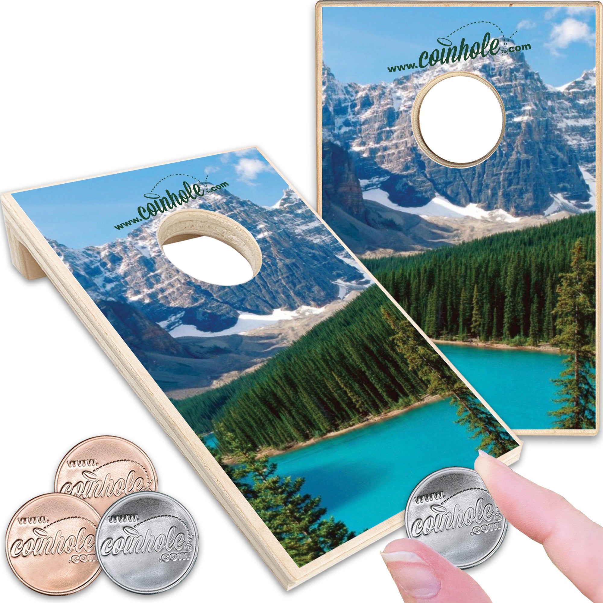 Mountain Scene Coinhole®