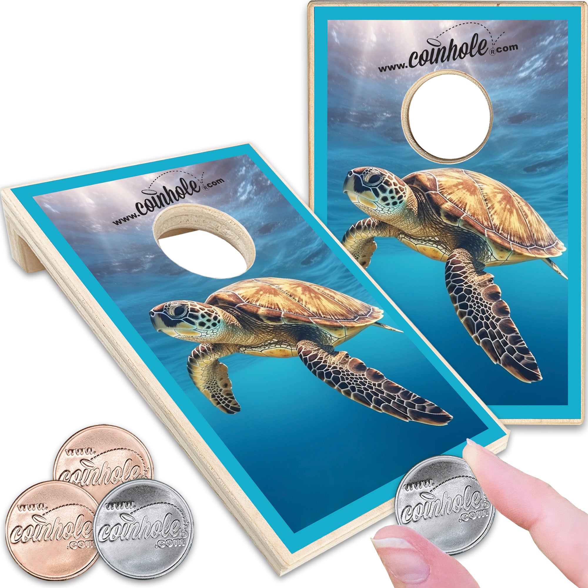 Sea Turtle Coinhole®
