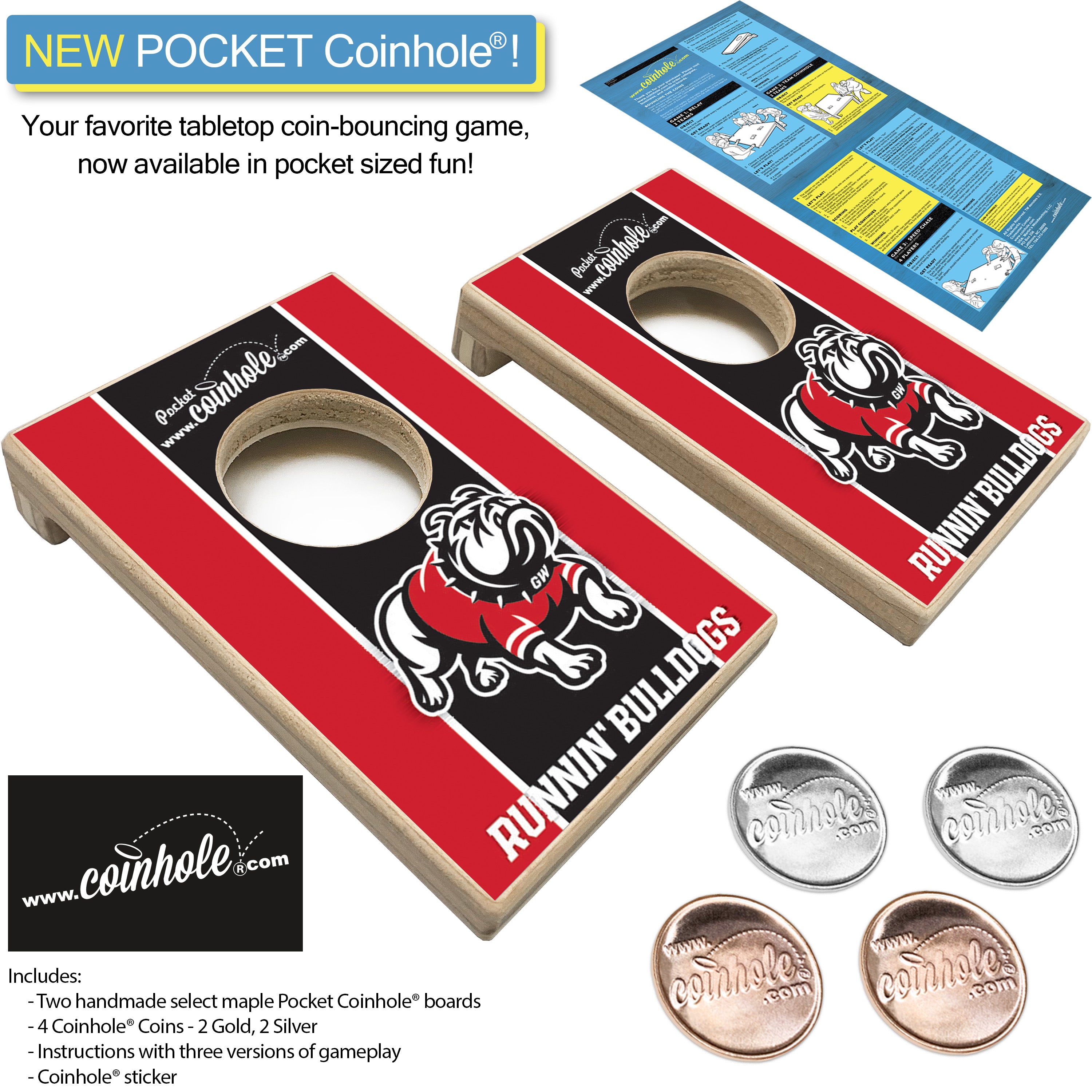 Gardner-Webb University POCKET Coinhole®