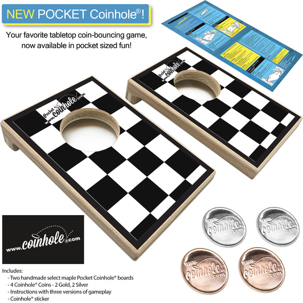 Coinhole - The Quarter Bouncing Board Game