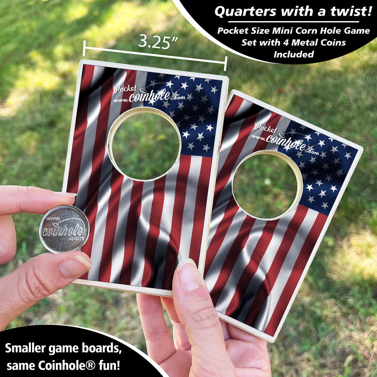 American Flag Coinhole®