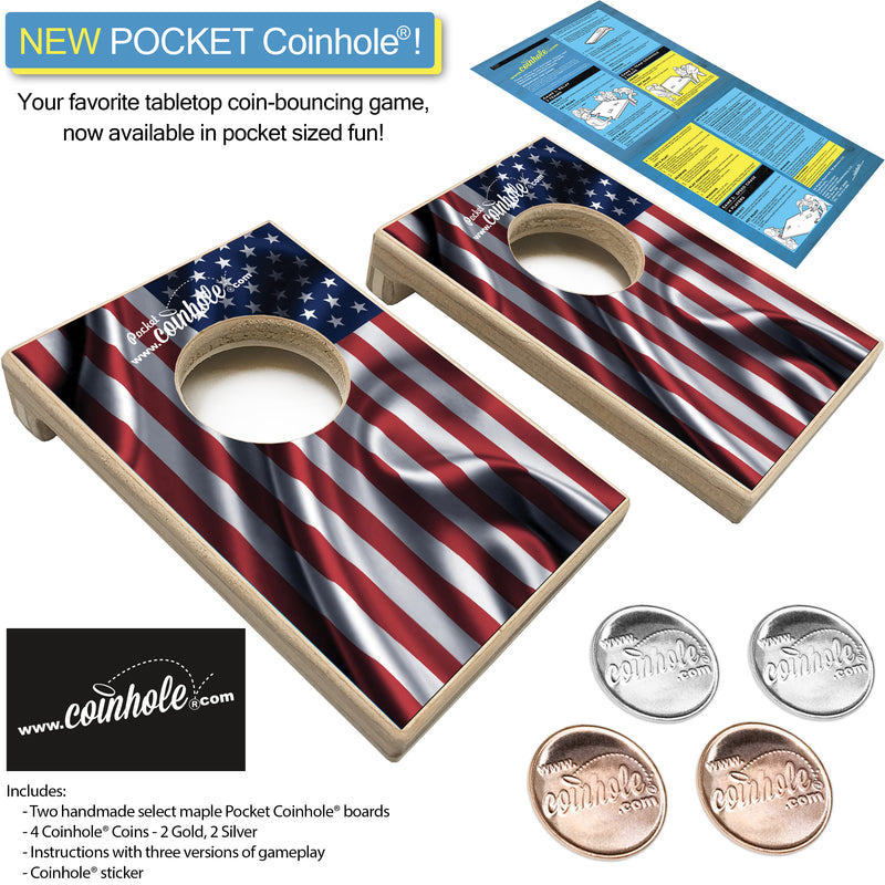 Coinhole - The Quarter Bouncing Board Game