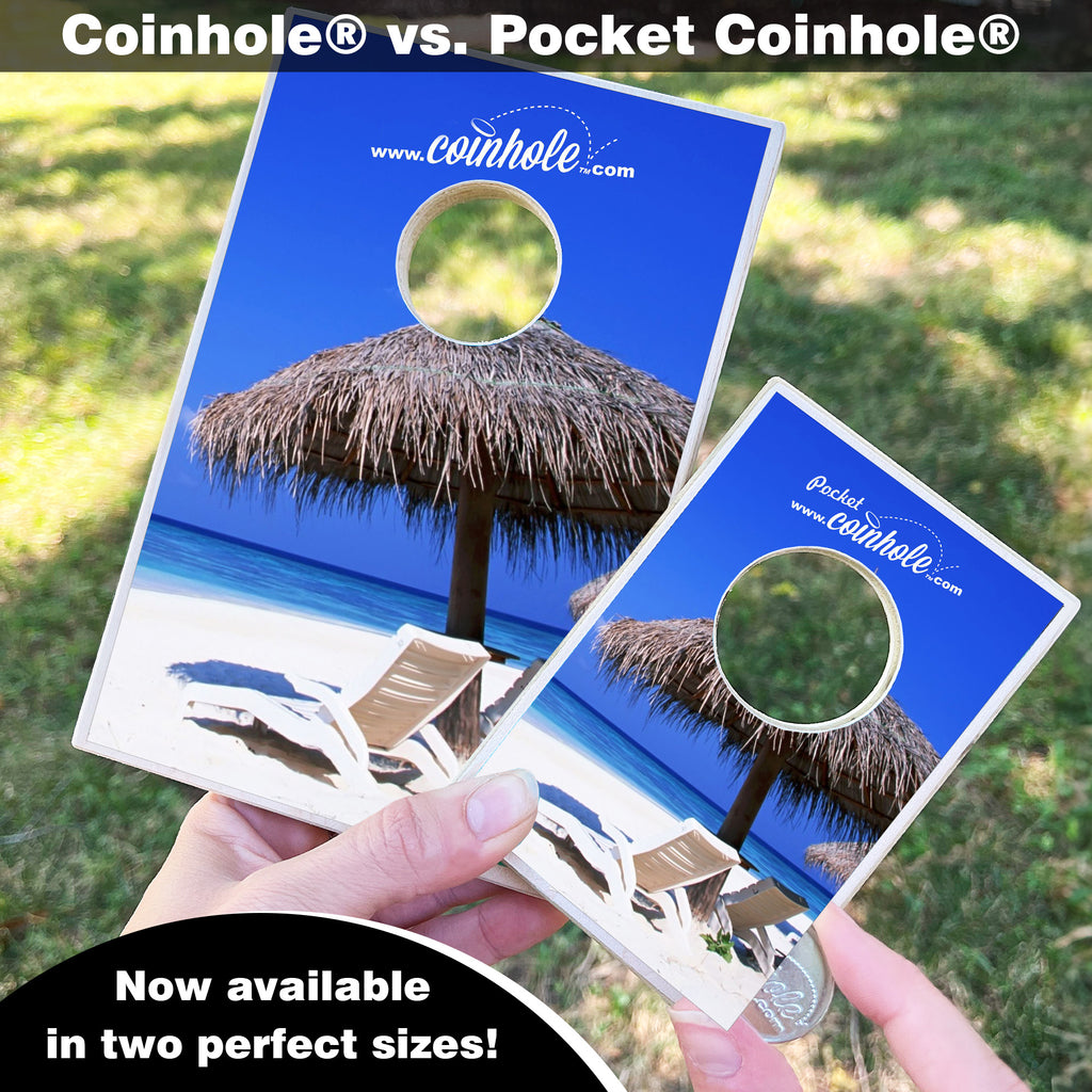Coinhole -The Quarter Bouncing Board Game