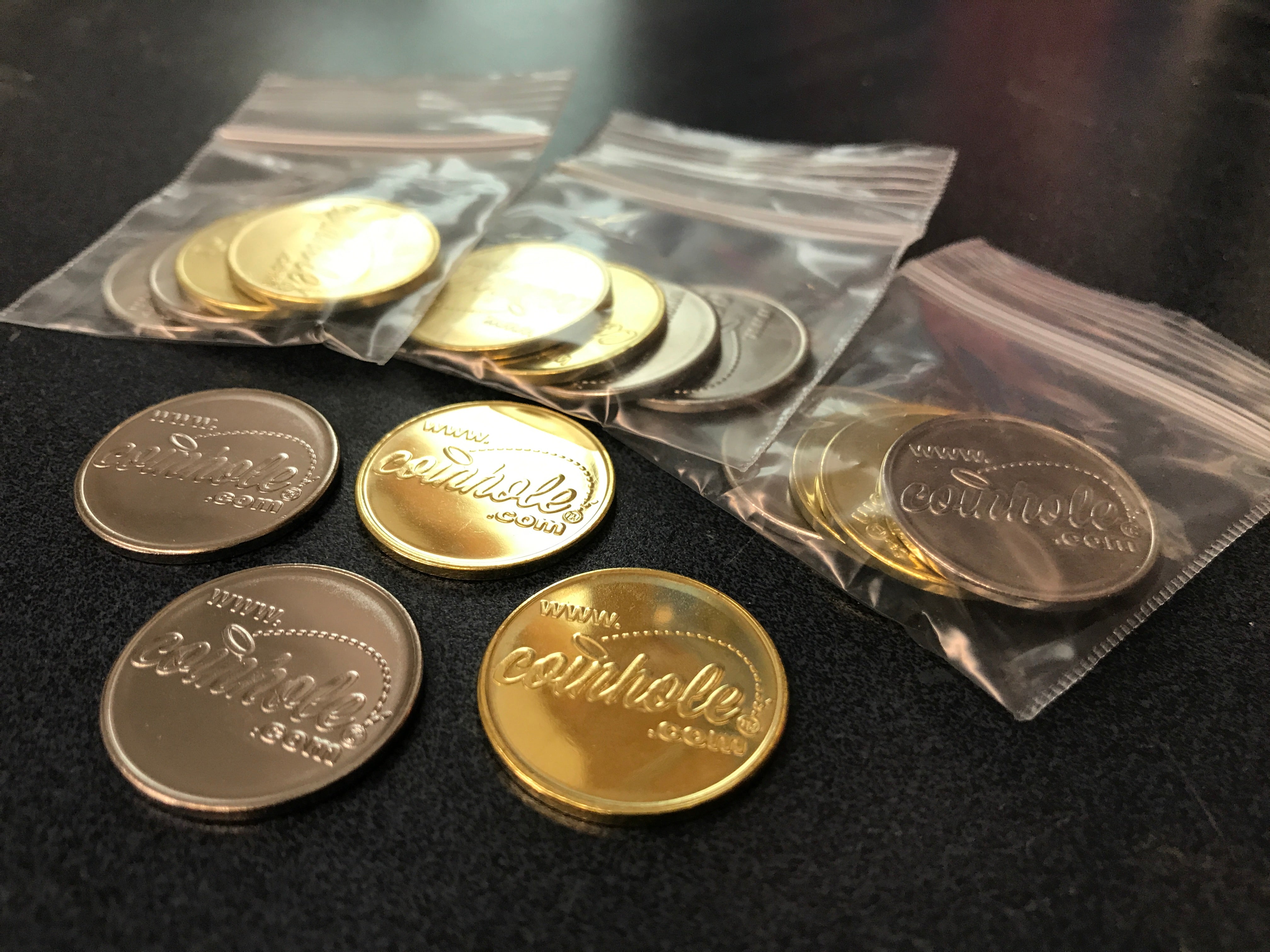 Coinhole Coin Combo Pack - 10 sets of coins